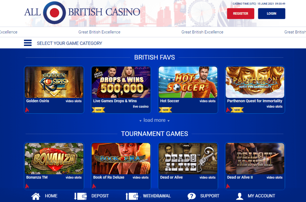 All British Casino Review 2024 | Bonus Codes & Games