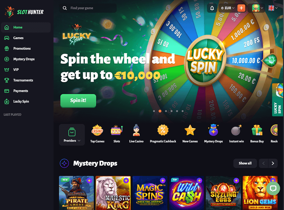 Slot Hunter Casino Review 2023 | Bonus & Games