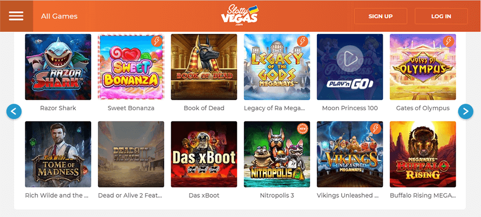 Slotty Vegas Casino Review 2025 | Bonus Codes & Games
