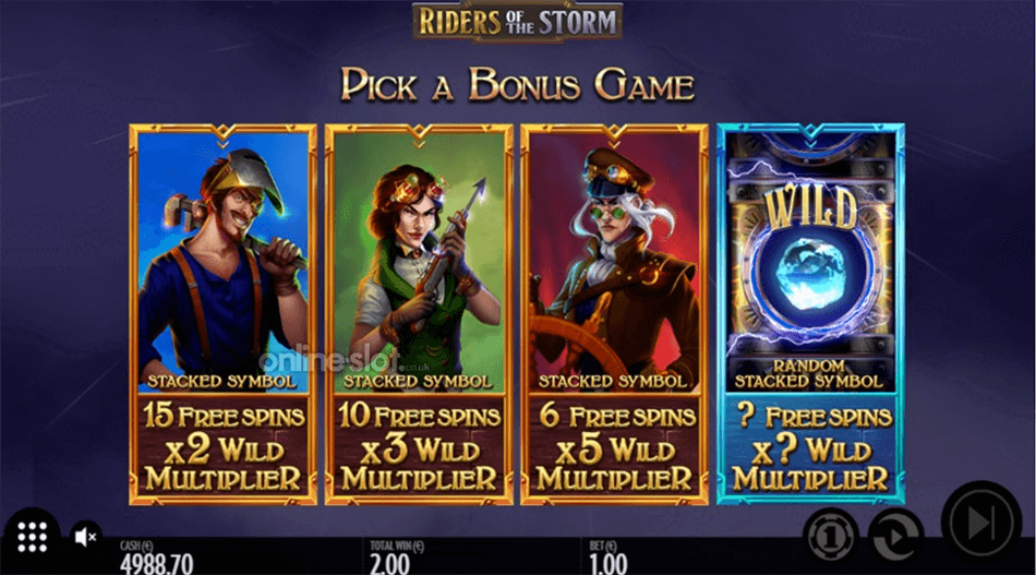 Riders Of The Storm Slot Free Demo, Game Review & Bonus
