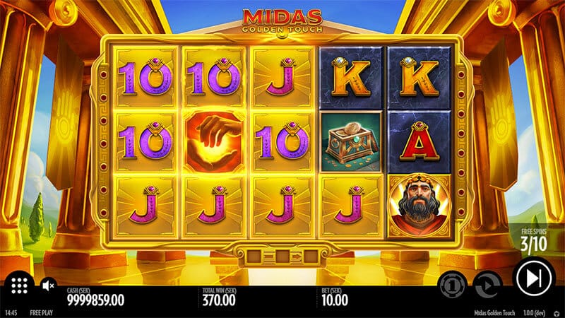 Midas Golden Touch Slot Free Demo, Game Review & Bonus