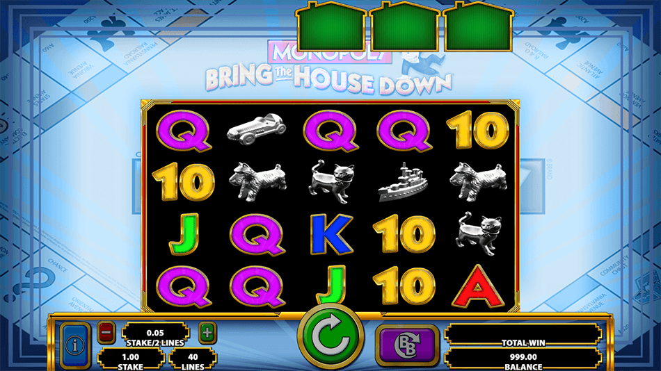 Monopoly Bring the House Down Slot Free Demo, Game Review & Bonus