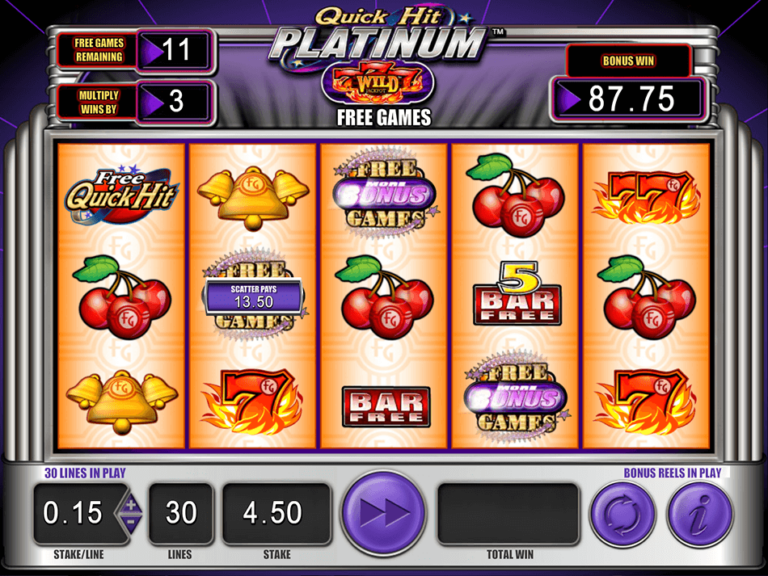 Quick Hit Platinum Slot Free Demo, Game Review & Bonus