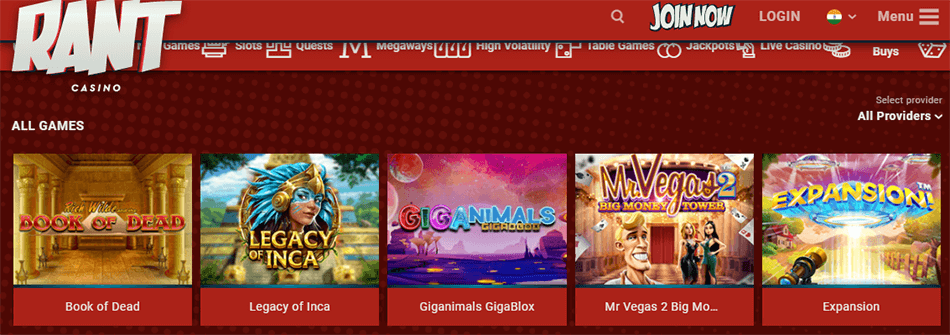 RANT Casino Review 2025 | Bonus Codes & Games